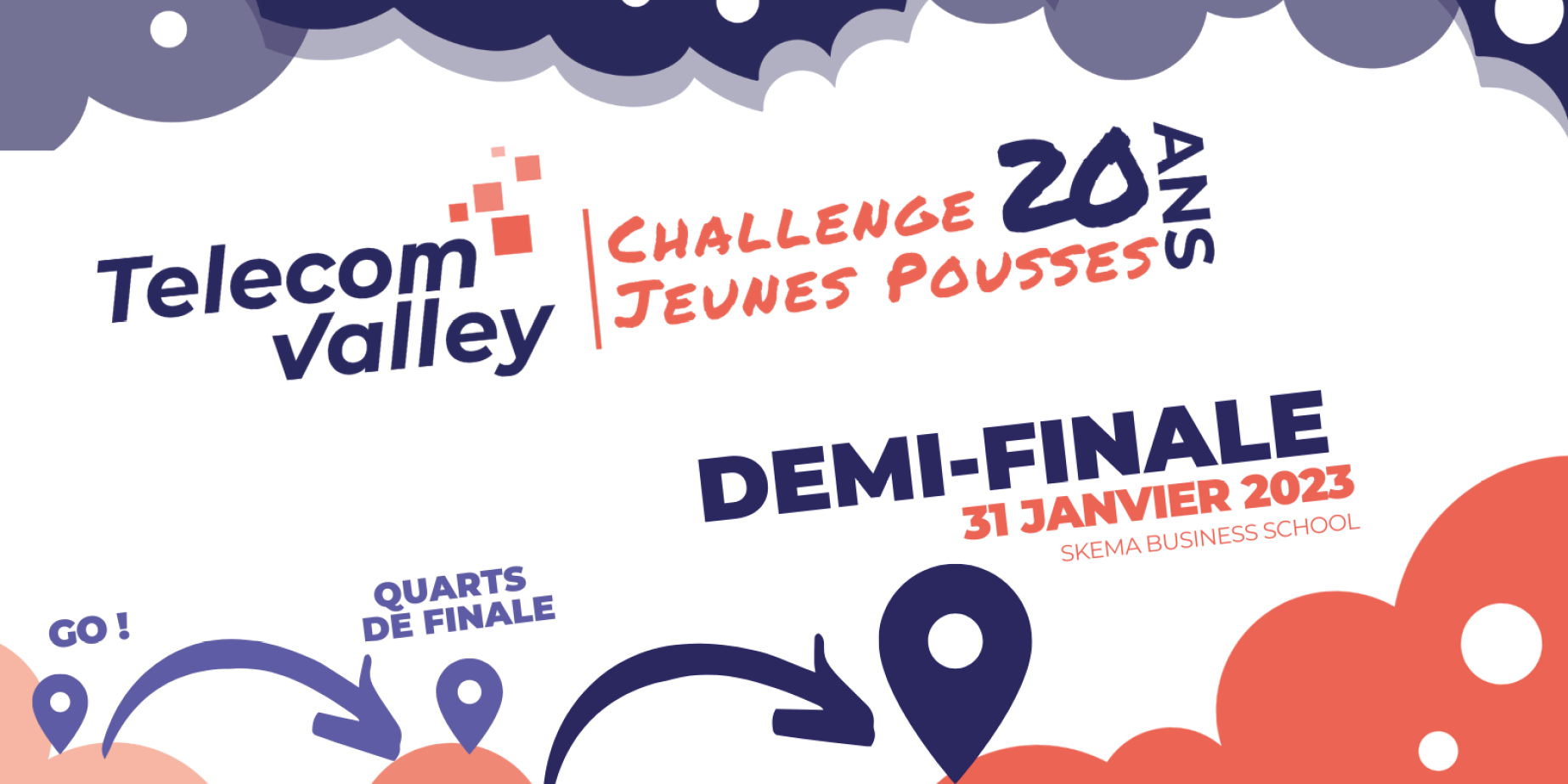 31 janvier 2023 - Demi-finale Challenge Jeunes Pousses - Telecom Valley